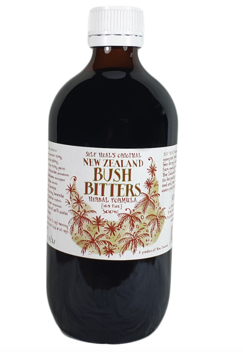 Bush Bitters Tincture 500ml – Self Heal Limited